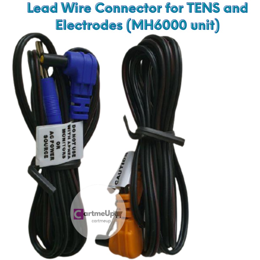 (CART-Z) Lead Wire Connector for TENS and Electrodes (MH6000 unit ...