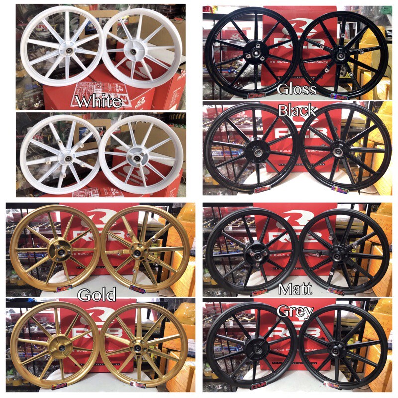 RCB 10 Spokes Mags - Raider150 carb and fi | Shopee Philippines