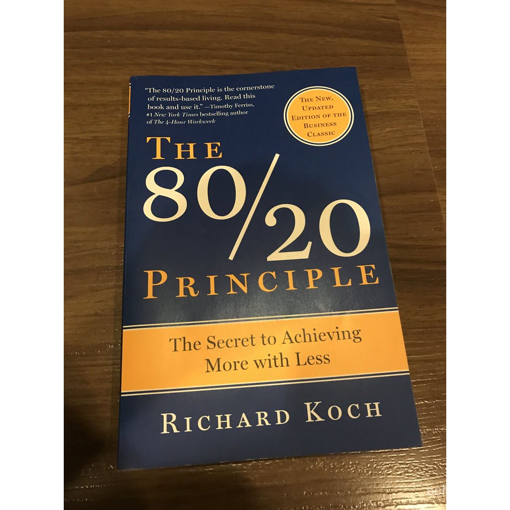 The 80/20 Principle: The Secret to Achieving More with Less | Shopee ...