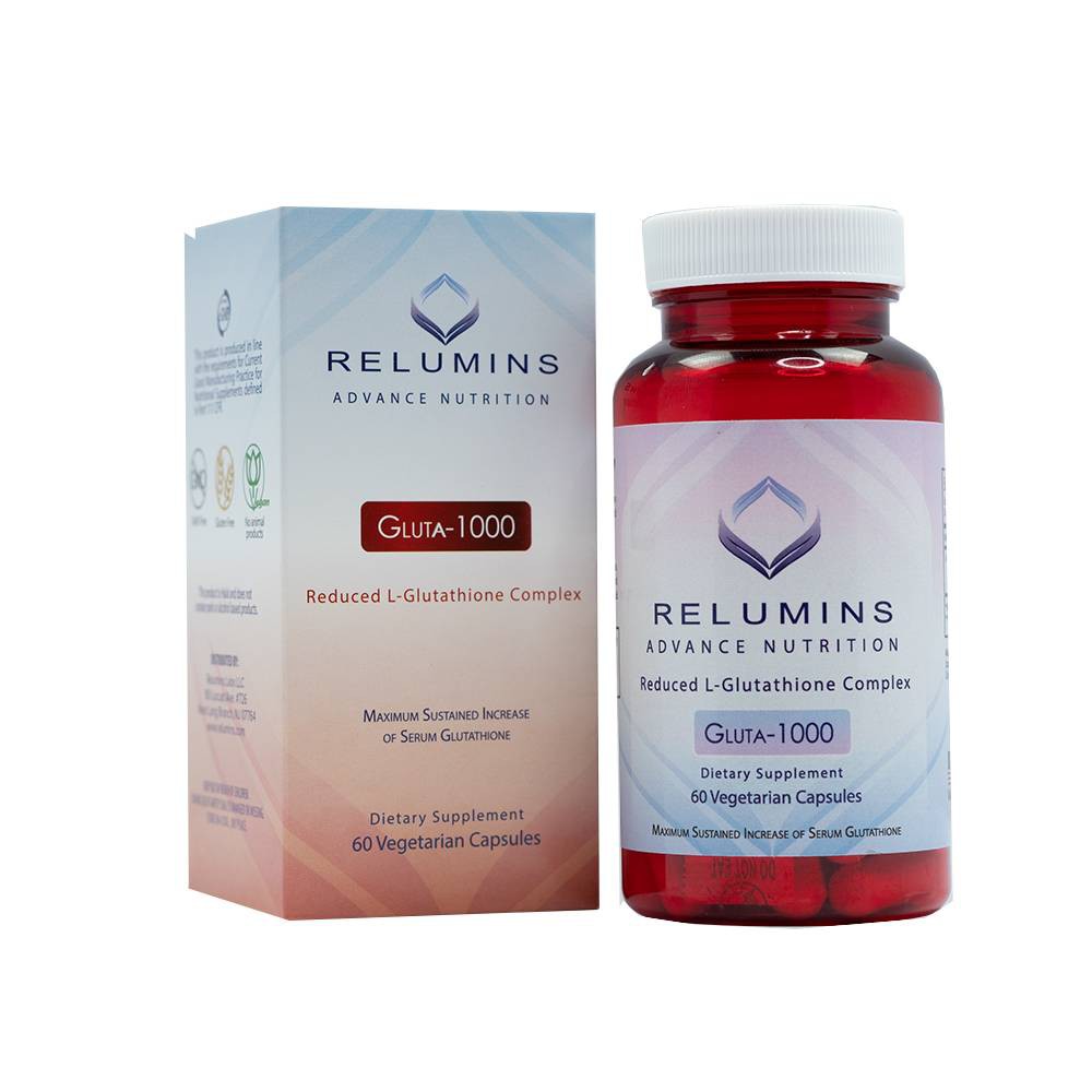 Relumins L Glutathione 1000mg 60 Vegetarian Capsules | Shopee Philippines