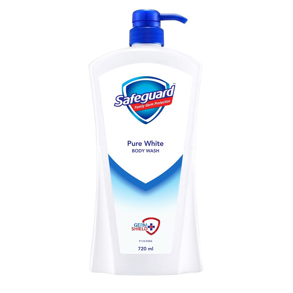 Safeguard Pure White Body Wash 720ml | Shopee Philippines