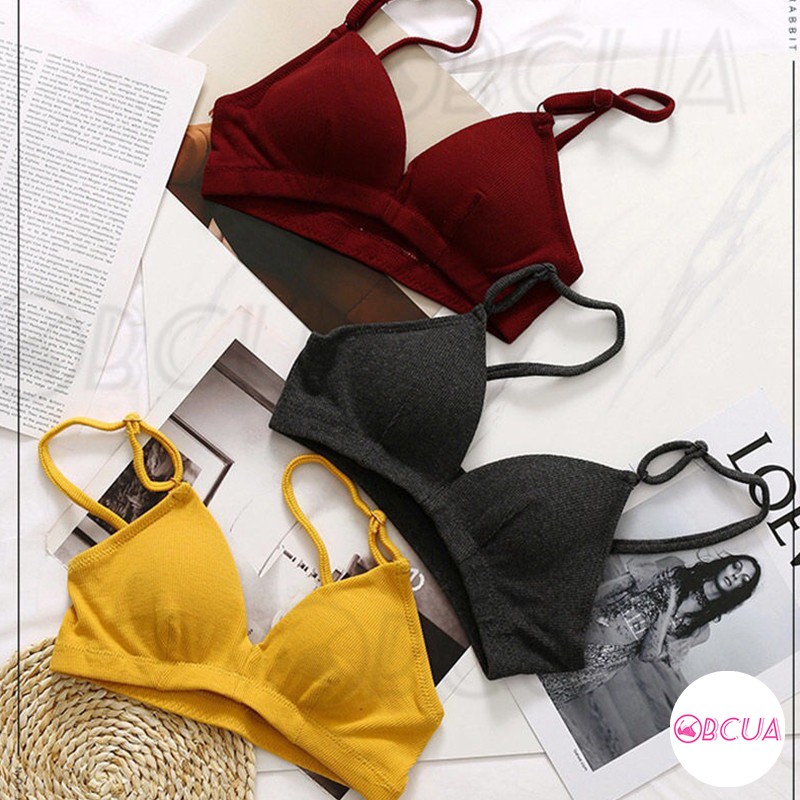 Bcua Push Up Bra 32A-38B Sexy Bralette Yoga Brallete 901 | Shopee ...