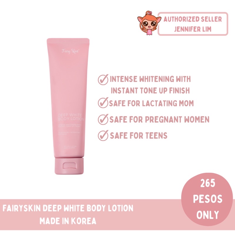 Fairy Skin Deep White Body Lotion Shopee Philippines
