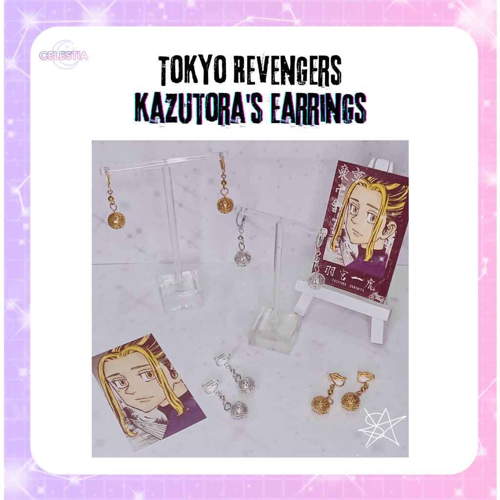 Tokyo Revengers KAZUTORA Earrings (by Your Star x Celestia) | Shopee ...