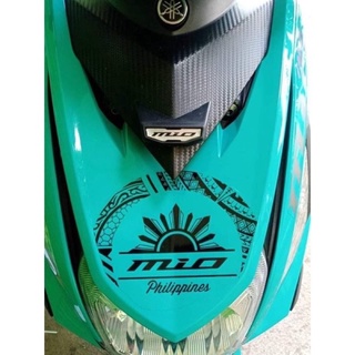MIO i 125 M3/MIO PHILIPPINES FRONT STICKER PRINTED/LAMINATED # ...