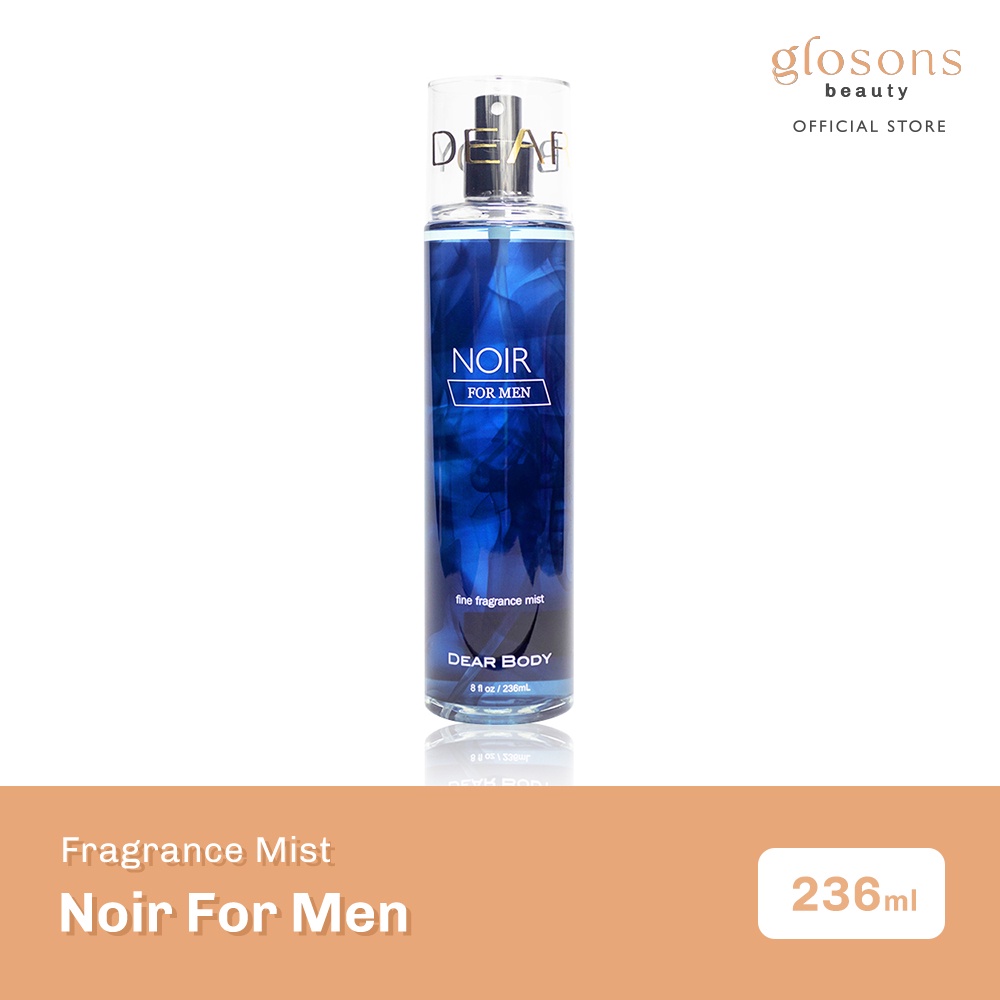 Dear Body Noir for men Fine Fragrance Mist 236ml | Shopee Philippines