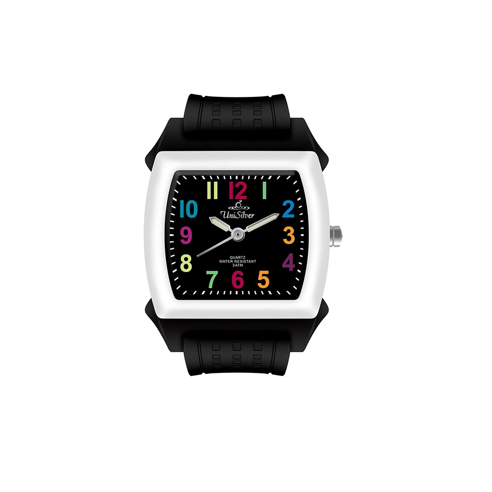 UniSilver TIME Kandy Krushhh Kids/Mini size Black Watch KW1528-1004 ...