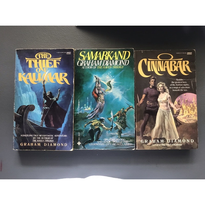 Graham Diamond Books (The Thief Of Kalimar, Samarkand, Cinnabar ...