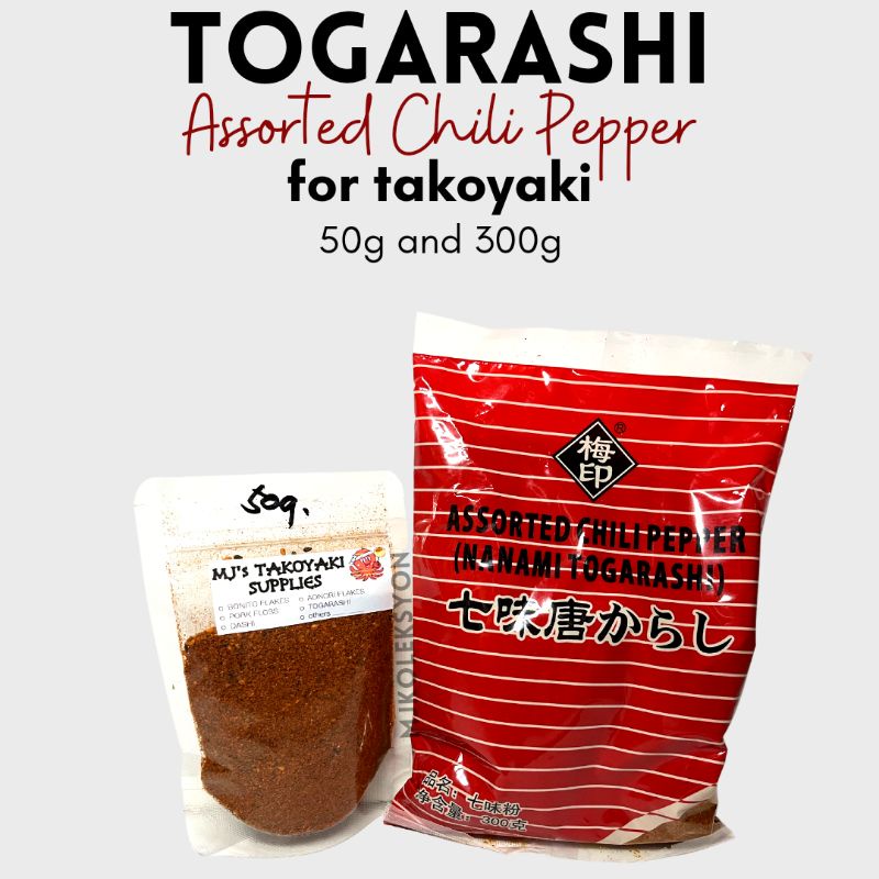 Togarashi Chili Pepper 300g and 50g | Shopee Philippines