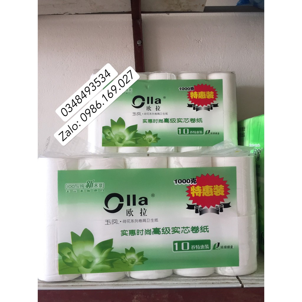 Olla paper Clogs without core (10 rolls) | Shopee Philippines