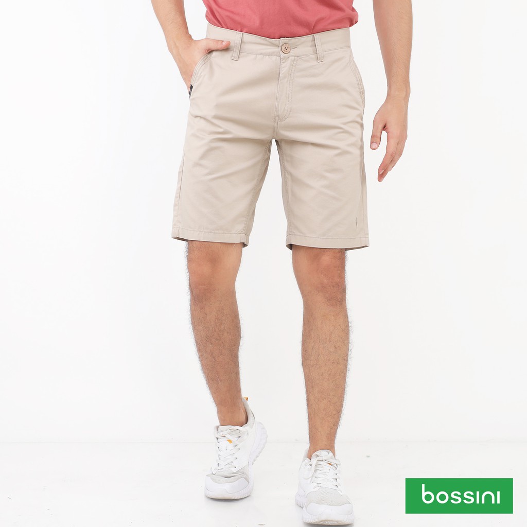 Bossini Slim Shorts BMB15-0004 (Beige) | Shopee Philippines