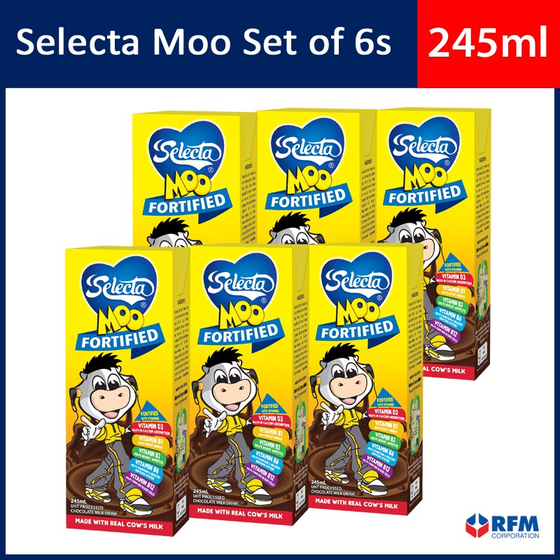 Selecta Moo 245ml - Set of 6s | Shopee Philippines
