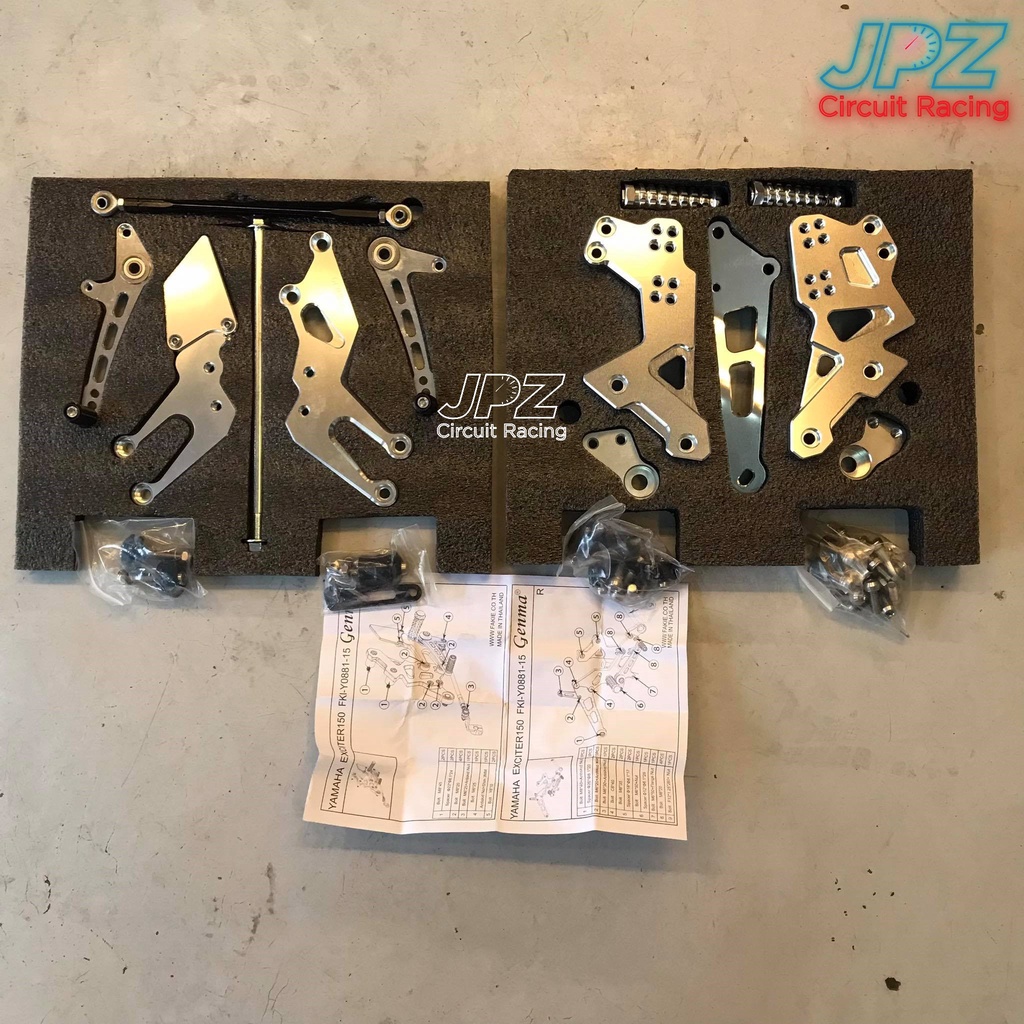 GENMA FOOTREST SINGLE SET SHIFTER for YAMAHA SNIPER 155 and Sniper 150 ...