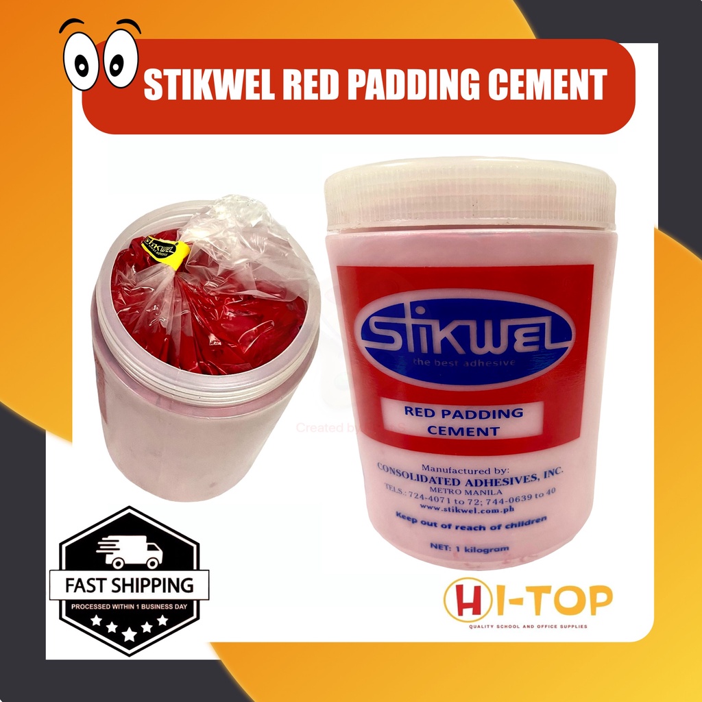 Red Padding Cement Stikwel glue 1 Kg | Shopee Philippines