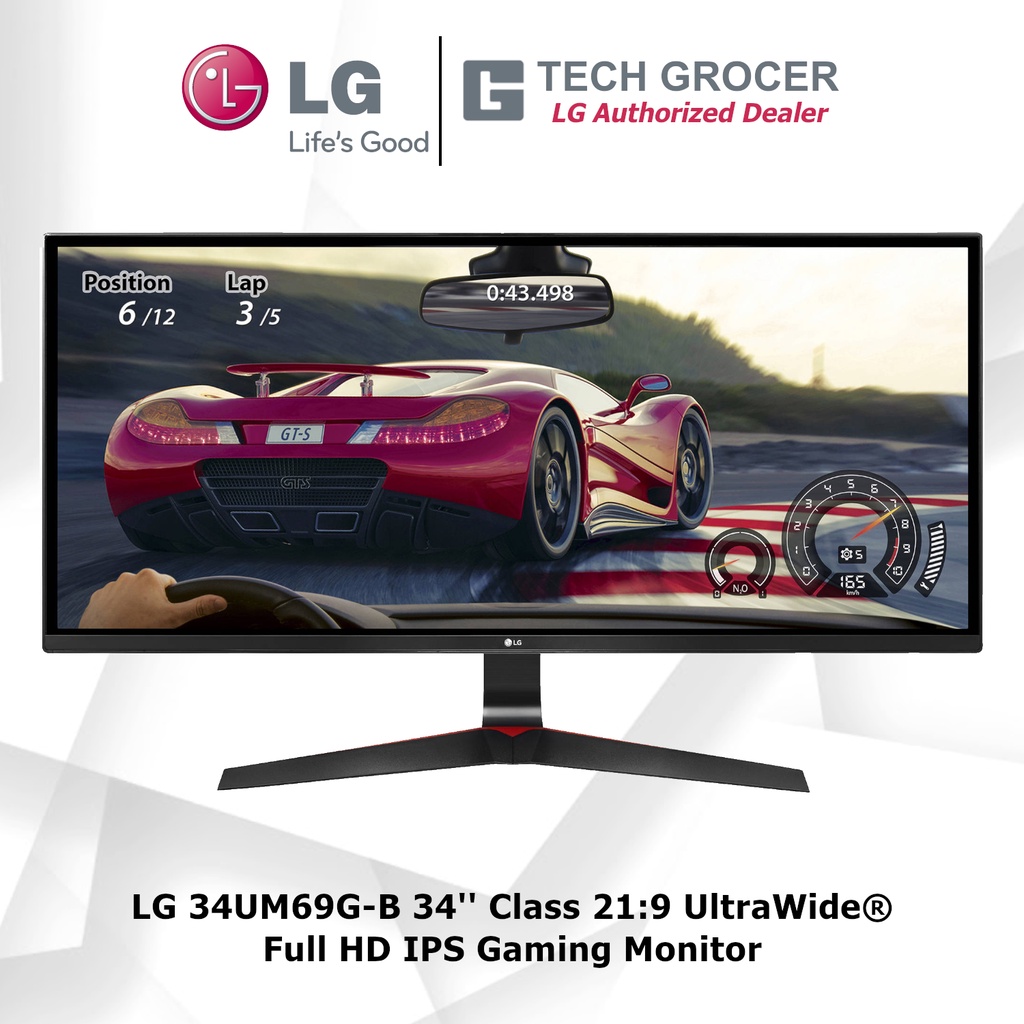 LG 34UM69G-B 34-Inch 21:9 UltraWide IPS Monitor with 1ms Motion Blur ...