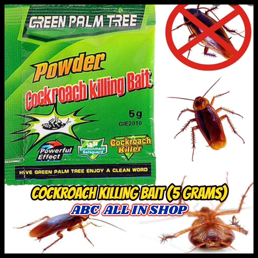 Cockroach Killing Bait Powder 5 Grams Shopee Philippines