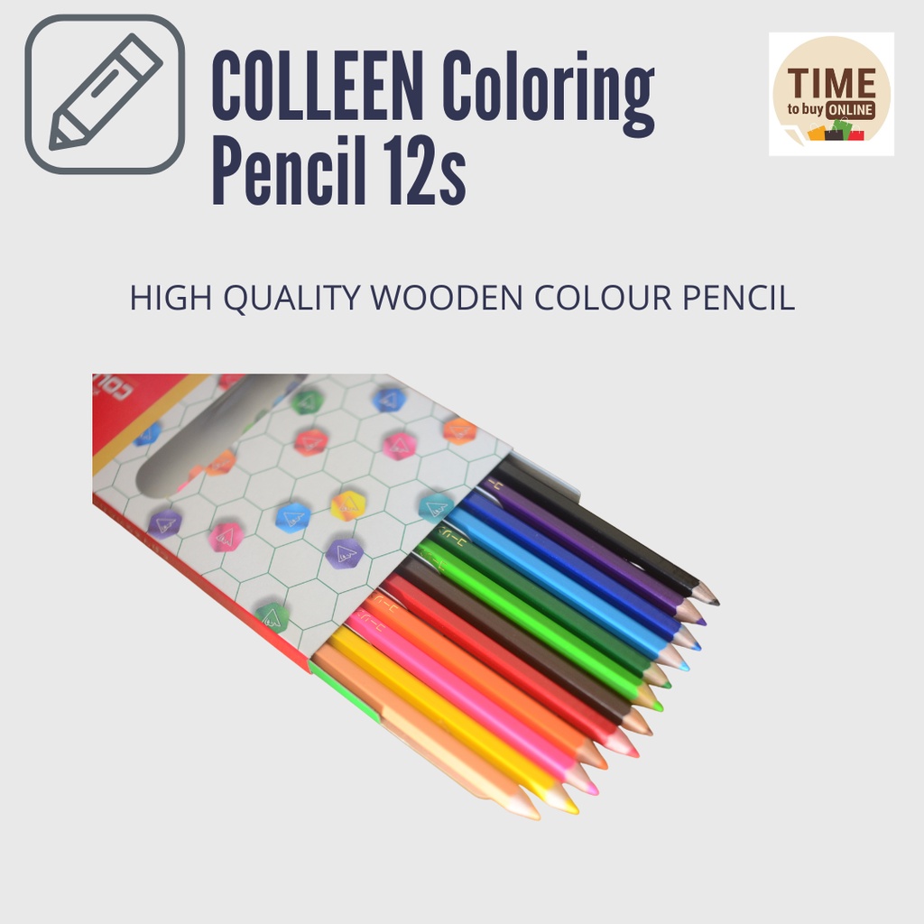 Colleen Coloring Pencil 12s | Shopee Philippines