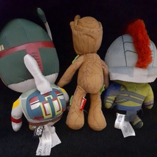 superhero plush jar jar binks bendable star wars, marvel Groot, funko ...