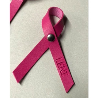 Leni Pink Ribbon with snap for bags kakampink ribbon | Shopee Philippines