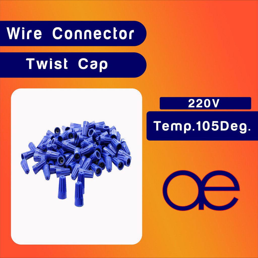 100pcs Twist Cap Screw Twist Cap Terminal Connector | Shopee Philippines