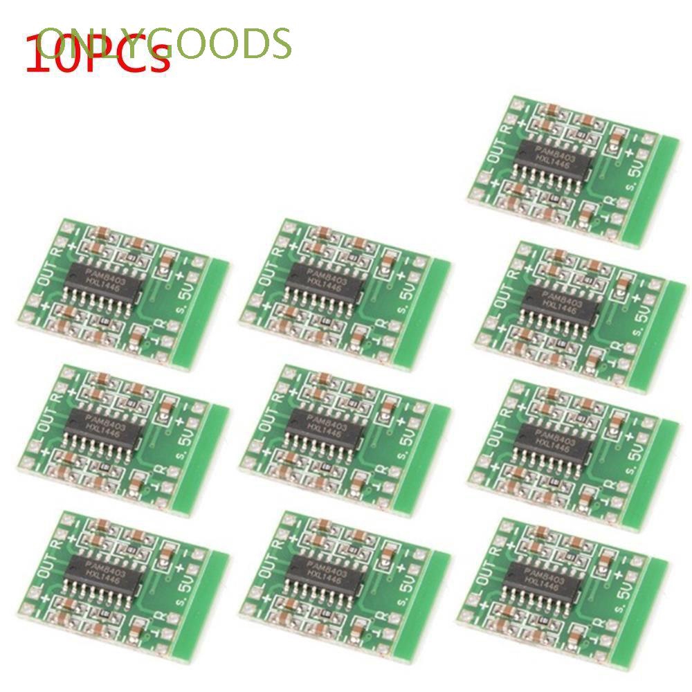 10PCs Module Mini PAM8403 Amplifier Board D 2*3W USB Power | Shopee ...