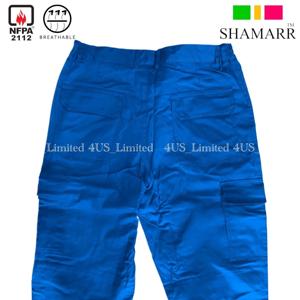 SHAMARR FIRE RETARDANT WORKING PANTS NFPA2112 (FR) -PPE SAFETY WORKING ...