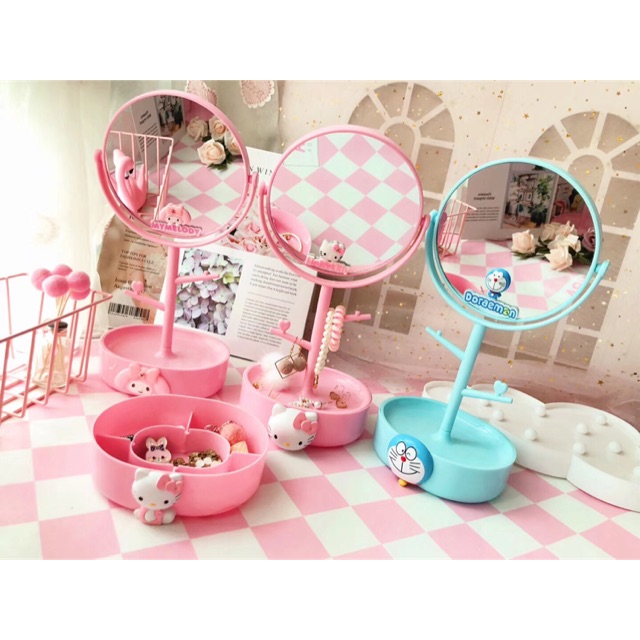 Doreamon mirror with jewelry box | Shopee Philippines