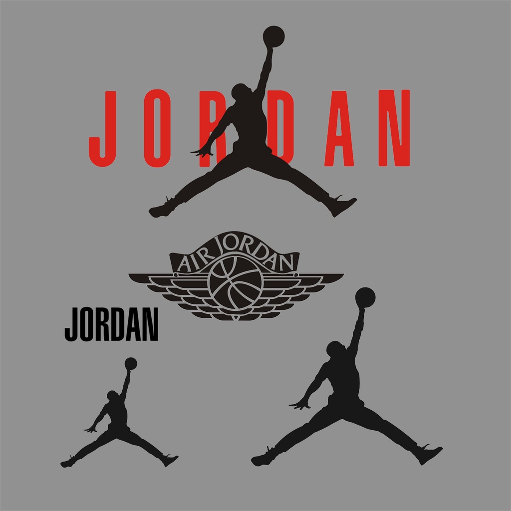 nike jordan Decal DIY clothes Decorations Stickers Tide brand Logo ...