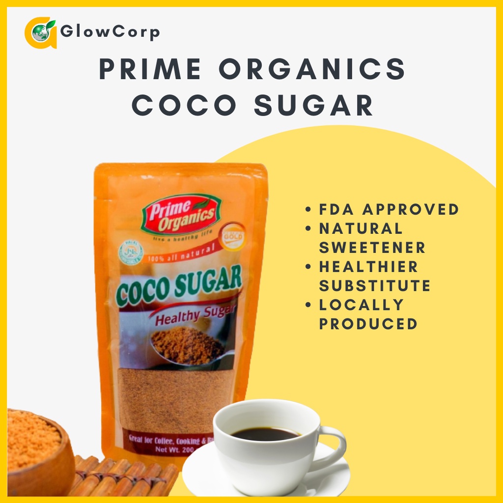 Prime Organics Coco Sugar 200g | Shopee Philippines