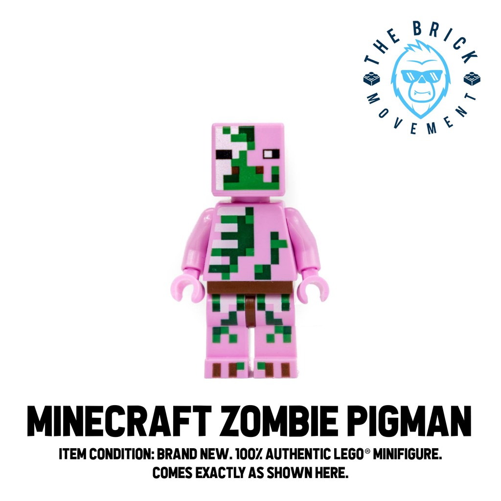 LEGO® MINECRAFT Zombie Pigman Minifigure | Shopee Philippines