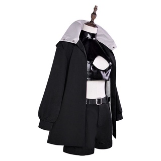 Anime Call of The Night Nazuna Nanakusa Cosplay Costume Black Cloak ...