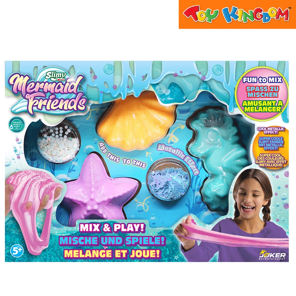 Slimy Mix & Play Mermaid Friends Slime | Shopee Philippines