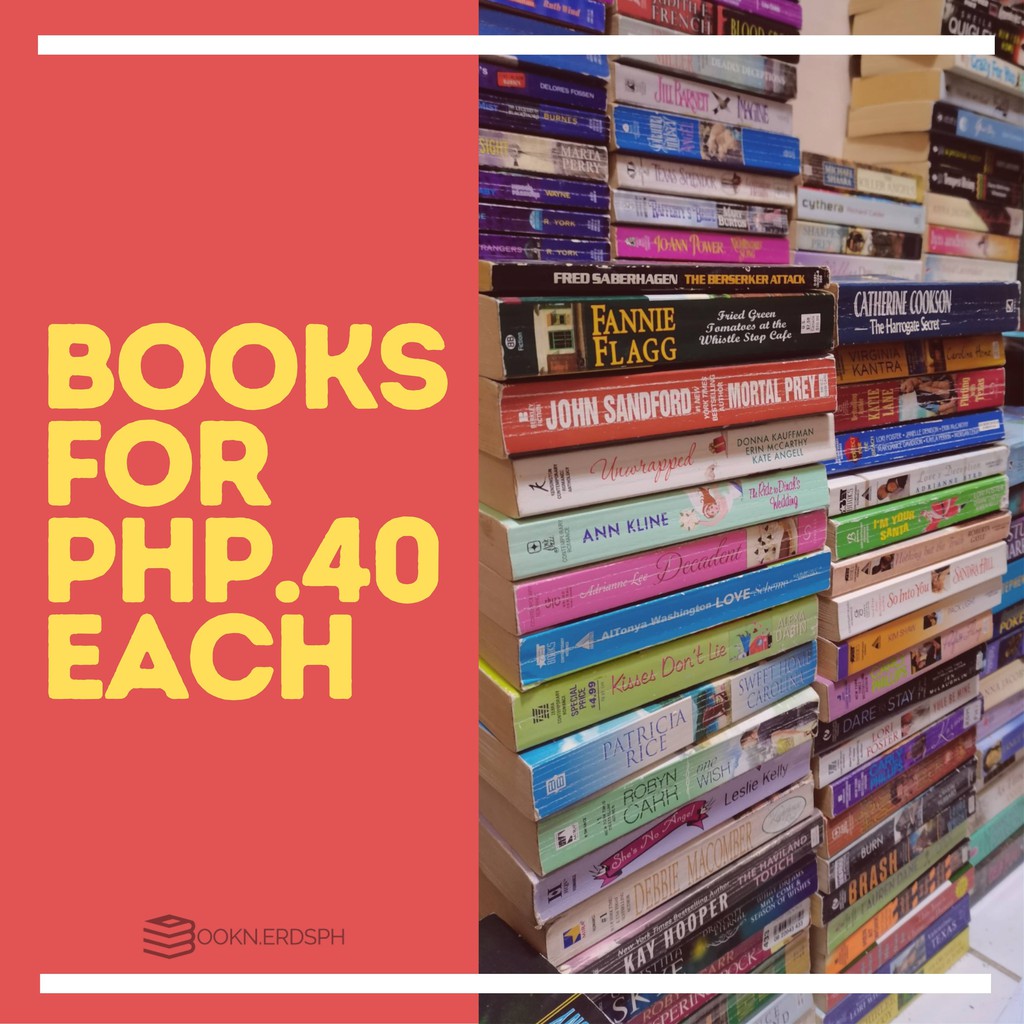 BOOKS FOR PHP 40 EACH PIECE (PRELOVED) | Shopee Philippines