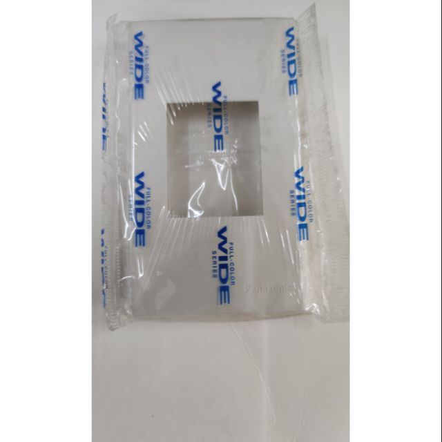 Panasonic National 1 Gang Center Plate Cover WEG68029W Wide Series ...