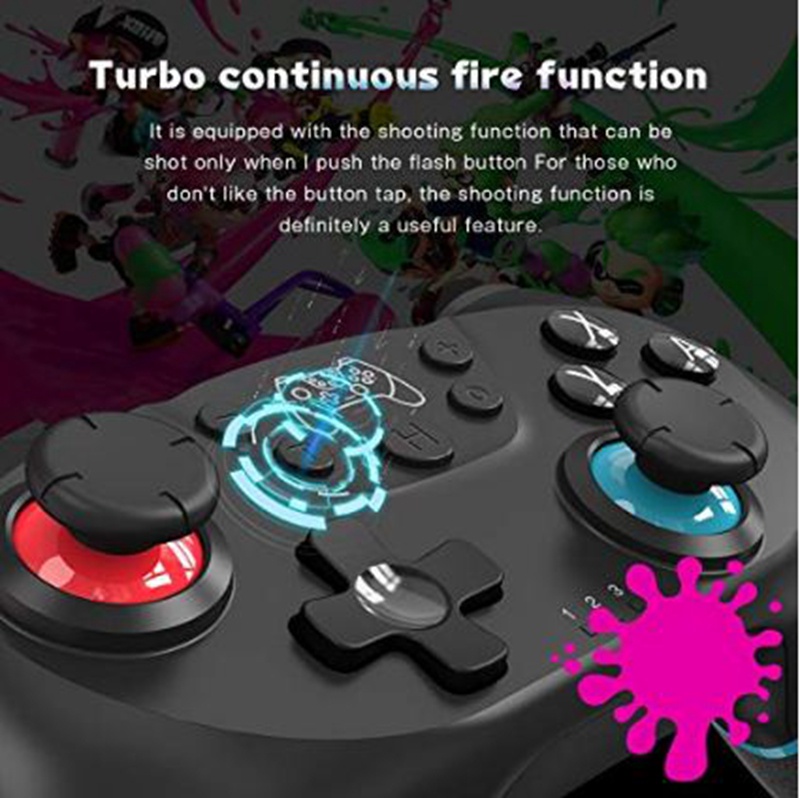 SW001 Bluetooth Gamepad Wireless Game Controller for PC and Nintendo ...