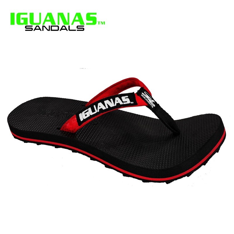 Iguanas Sandals Mr Slim Red Connected Strap Slipper Sandals | Shopee ...