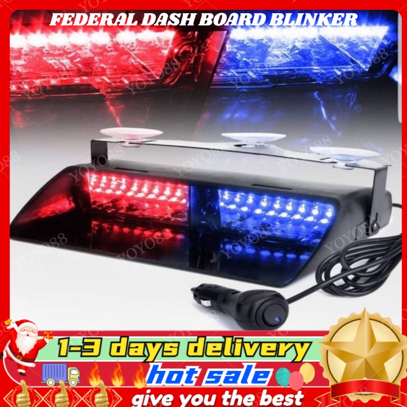 FederaL Dashboard bLinker viper s2 for 12v (matte black) heavy duty ...