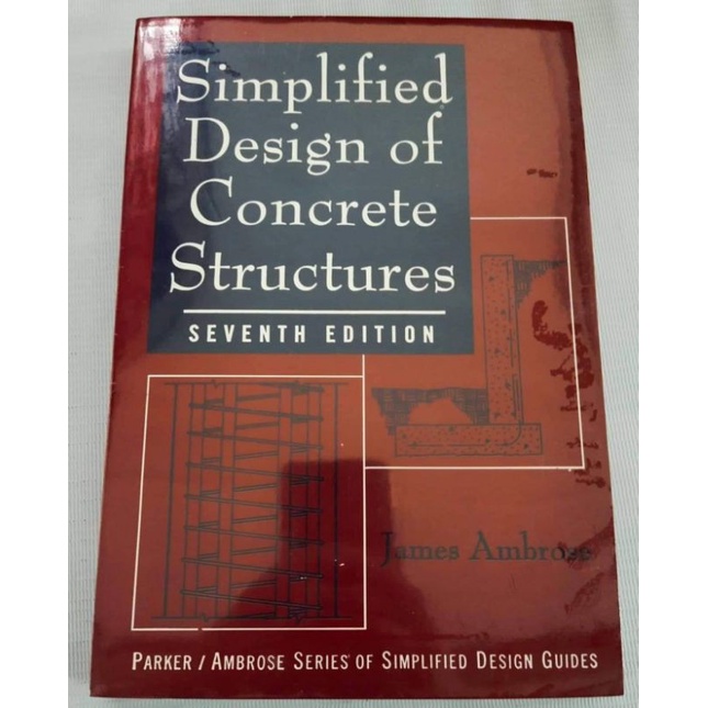 Simplified Design of Concrete Structures 7th Edition | Shopee Philippines