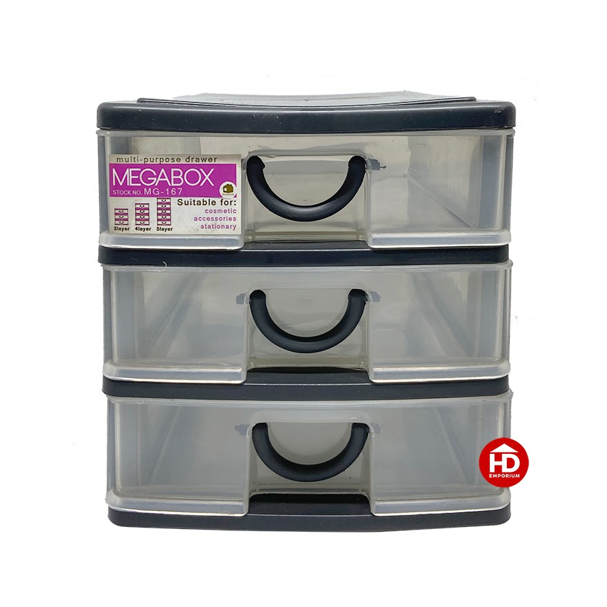 Megabox 3 Layer Mini Drawer | Shopee Philippines