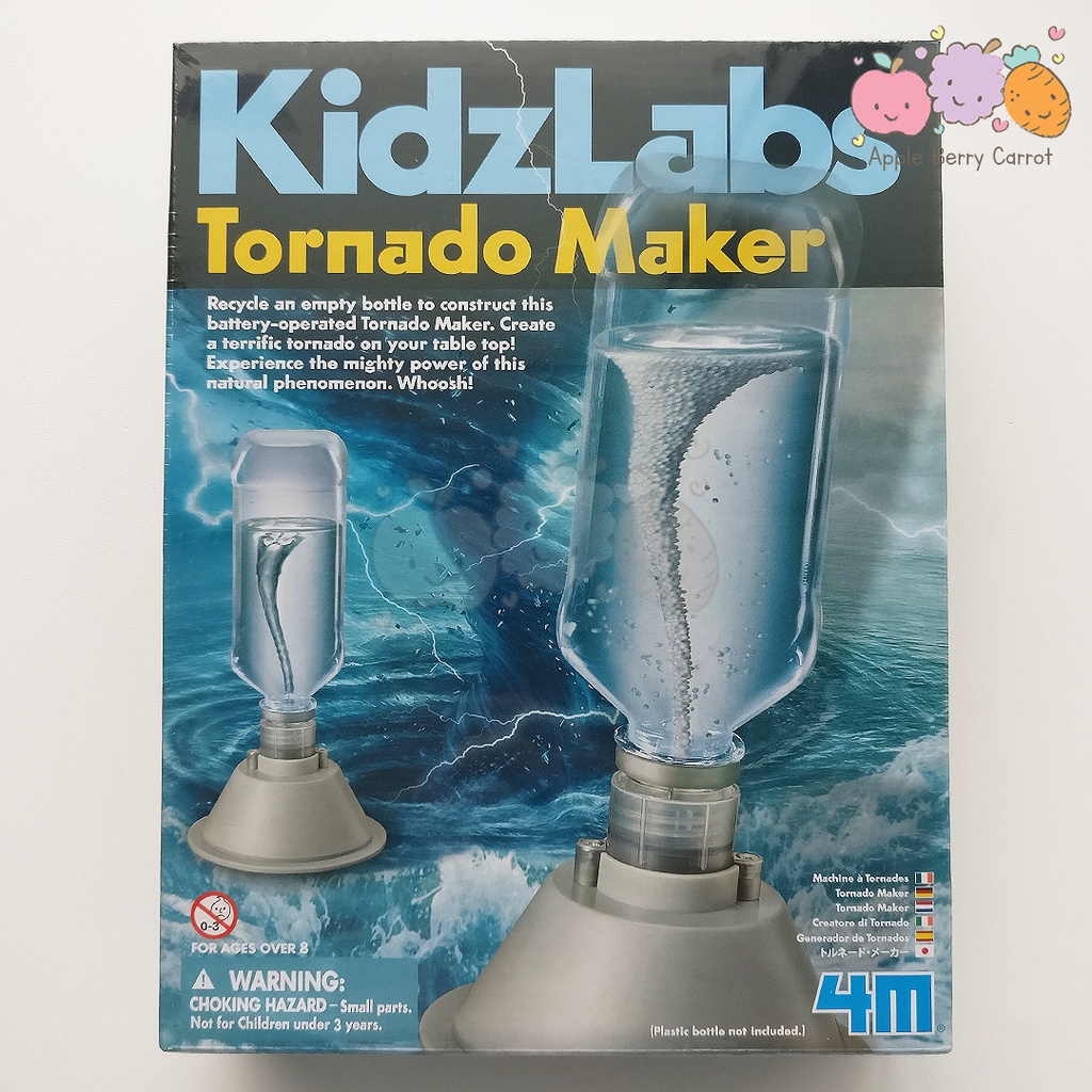 4m Kidzlabs TORNADO MAKER kidz labs kids lab toys Bottle twister ...