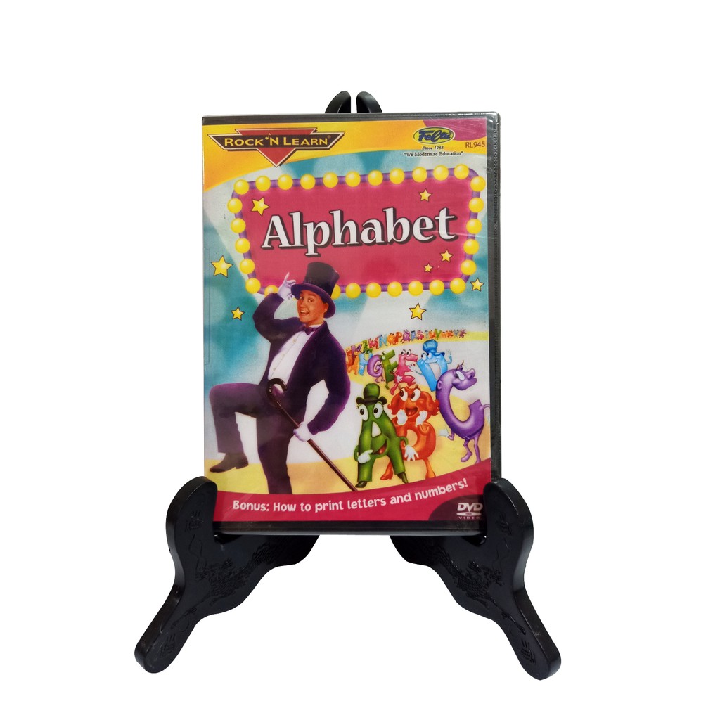 VHS ROCK 'N Learn Alphabet VHS Rare Educational Video Tape, 47% OFF