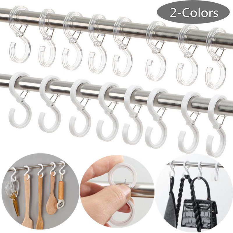 Creative S Shaped Windproof Lock Hook / Multifunction Portable Crossbar ...