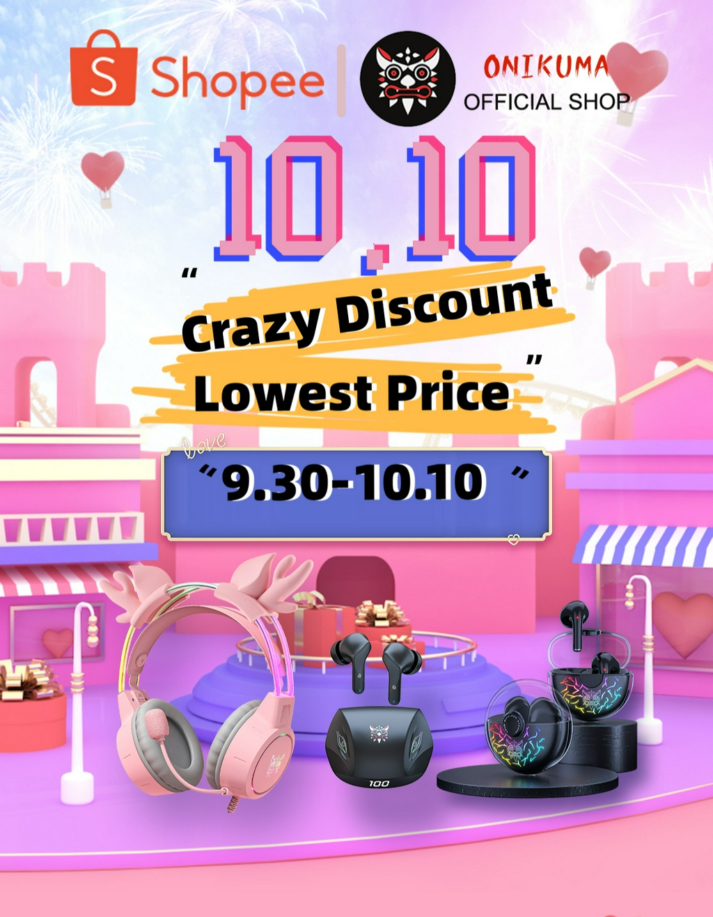 ONIKUMA Official Store Global, Online Shop | Shopee Philippines