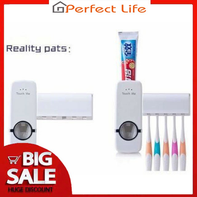 Perfect Life Automatic Toothpaste Squeezing Device | Shopee Philippines
