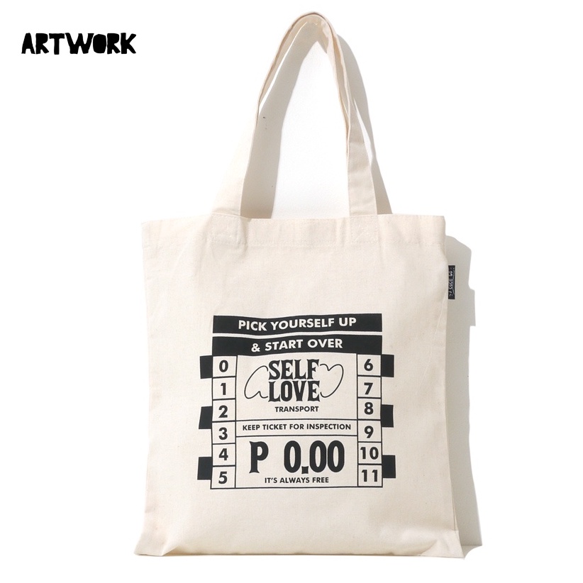 ARTWORK Start Over (Tote Bag) | Shopee Philippines