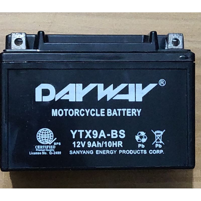 battery ytx9a bs fits rouser 200ns and 200rs ns160 duke 200. sigma250 ...