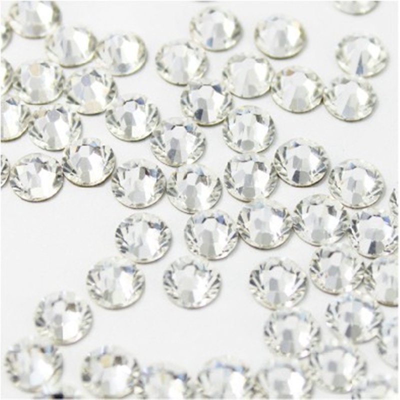 2000Pcs/Bag 2mm Multicolor Rhinestones Flatback Crystal Sparkling ...