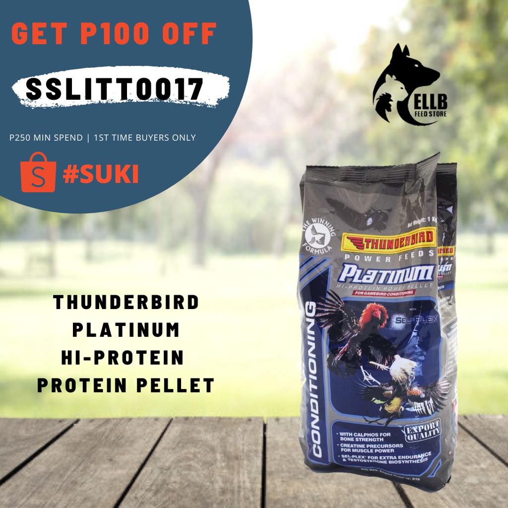 Platinum 1kg - Thunderbird Power Feeds | Shopee Philippines Platinum 1kg - Thunderbird Power Feeds | Shopee Philippines