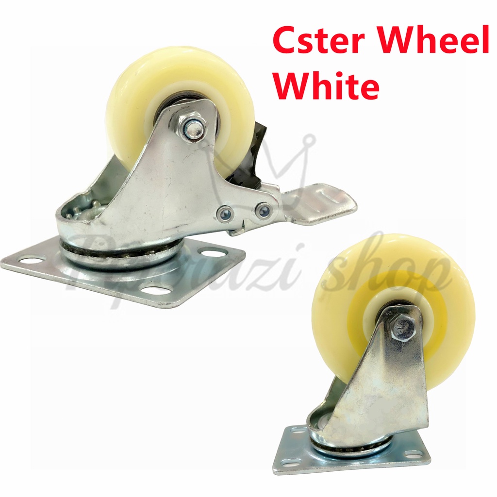 Trolley Heavy Duty Nylon Caster Wheel Fixed / Caster Wheel Swivel (With ...