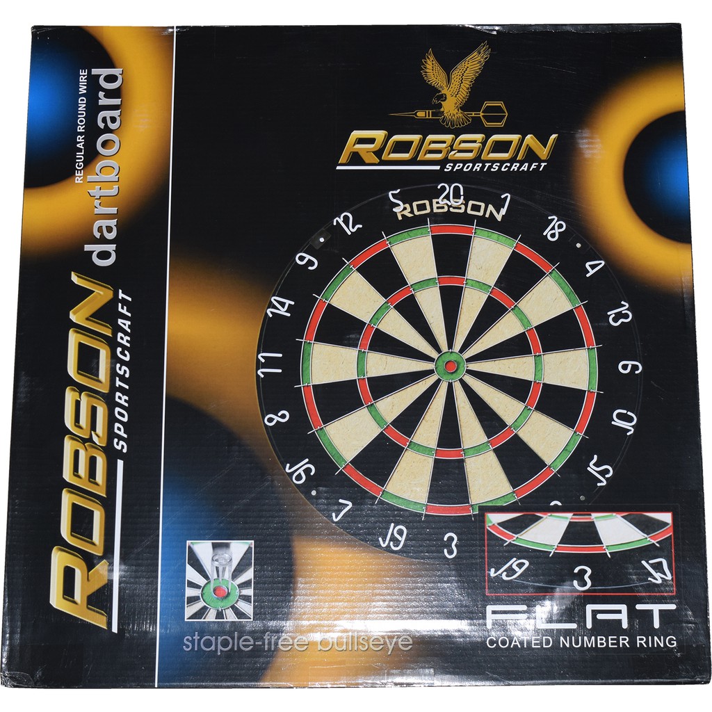 Robson Regular Dartboard - DART BOARD ONLY | Shopee Philippines